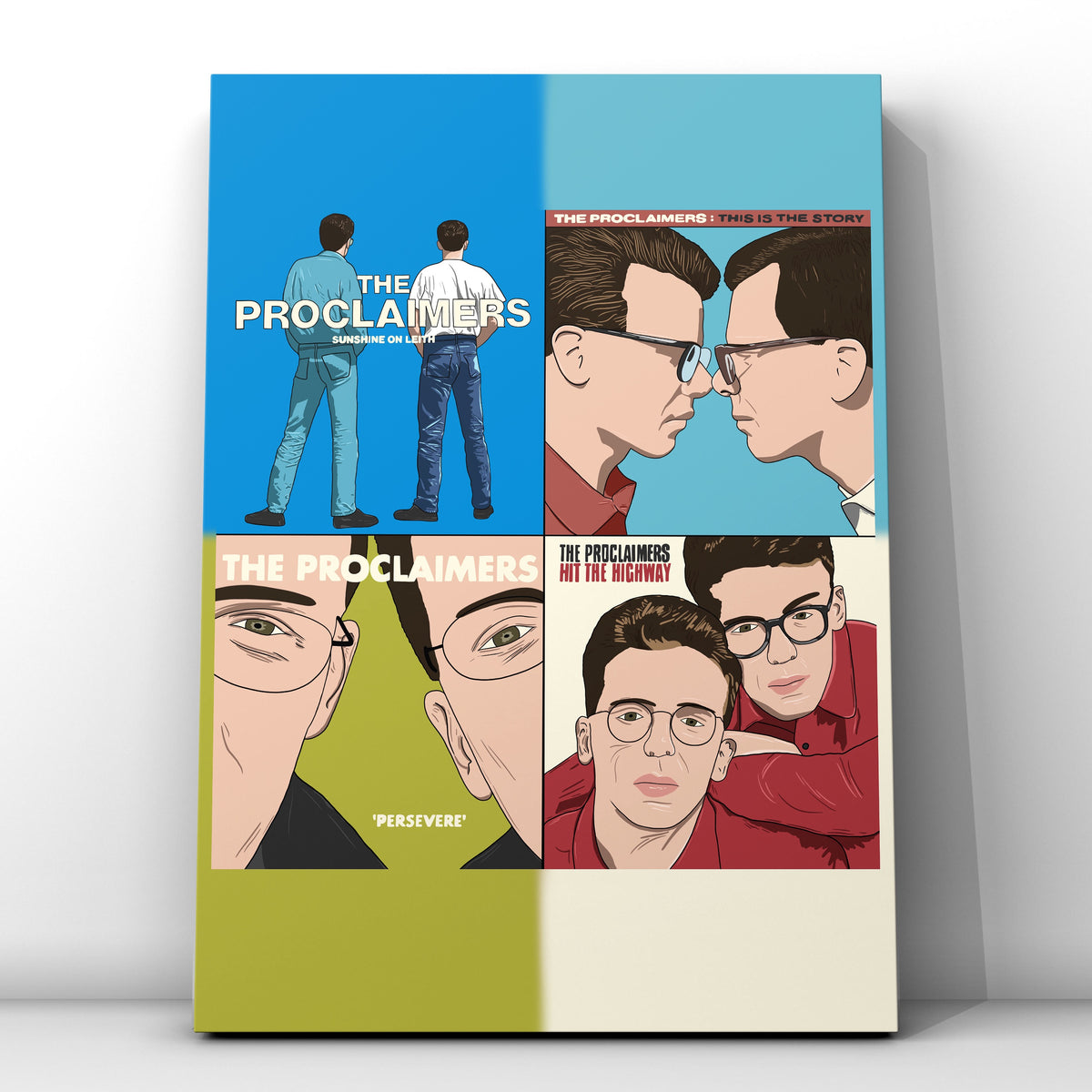 The Proclaimers Album Covers – Artabilia